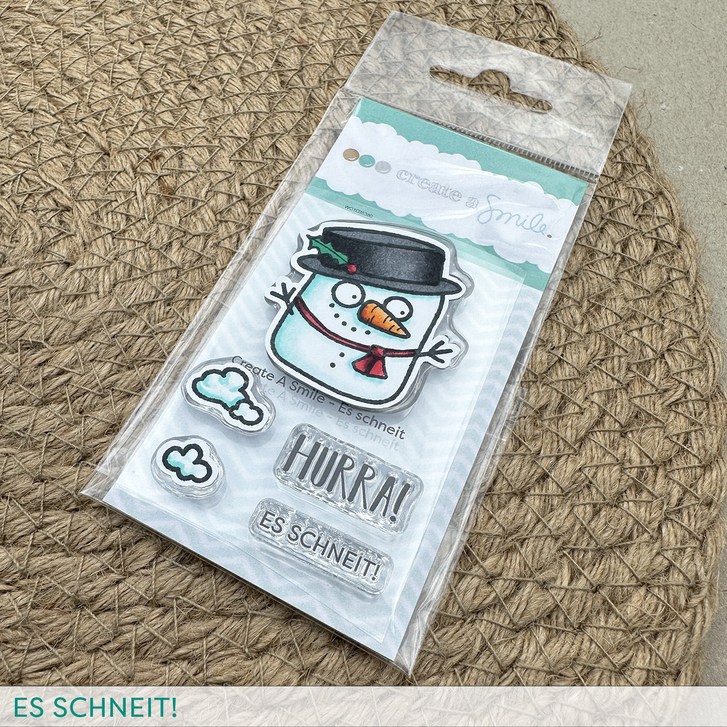 Stempel A8 Es schneit | Deutsch | SW12107.1