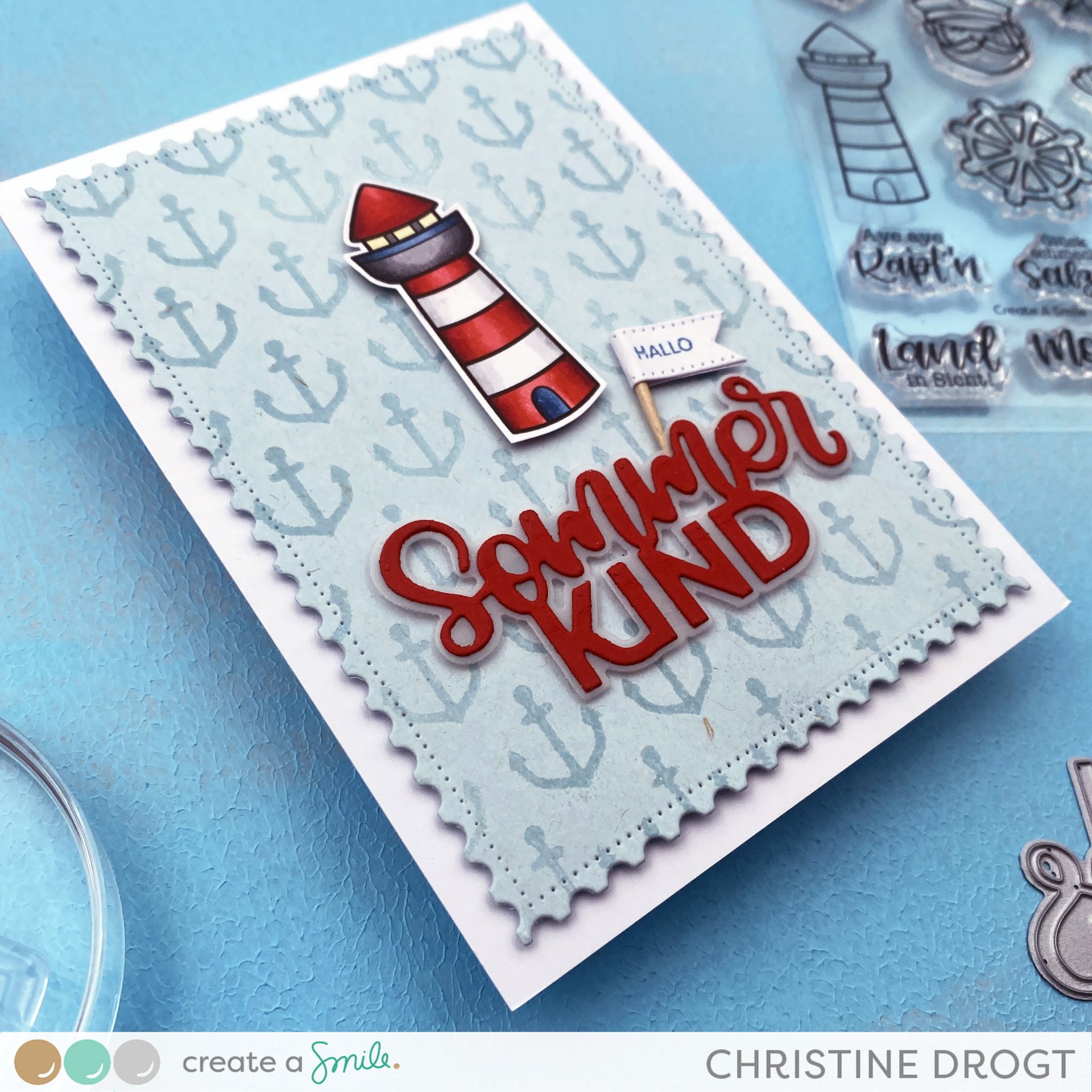 Stempel A6 Anchored | Englisch | SW12009.2