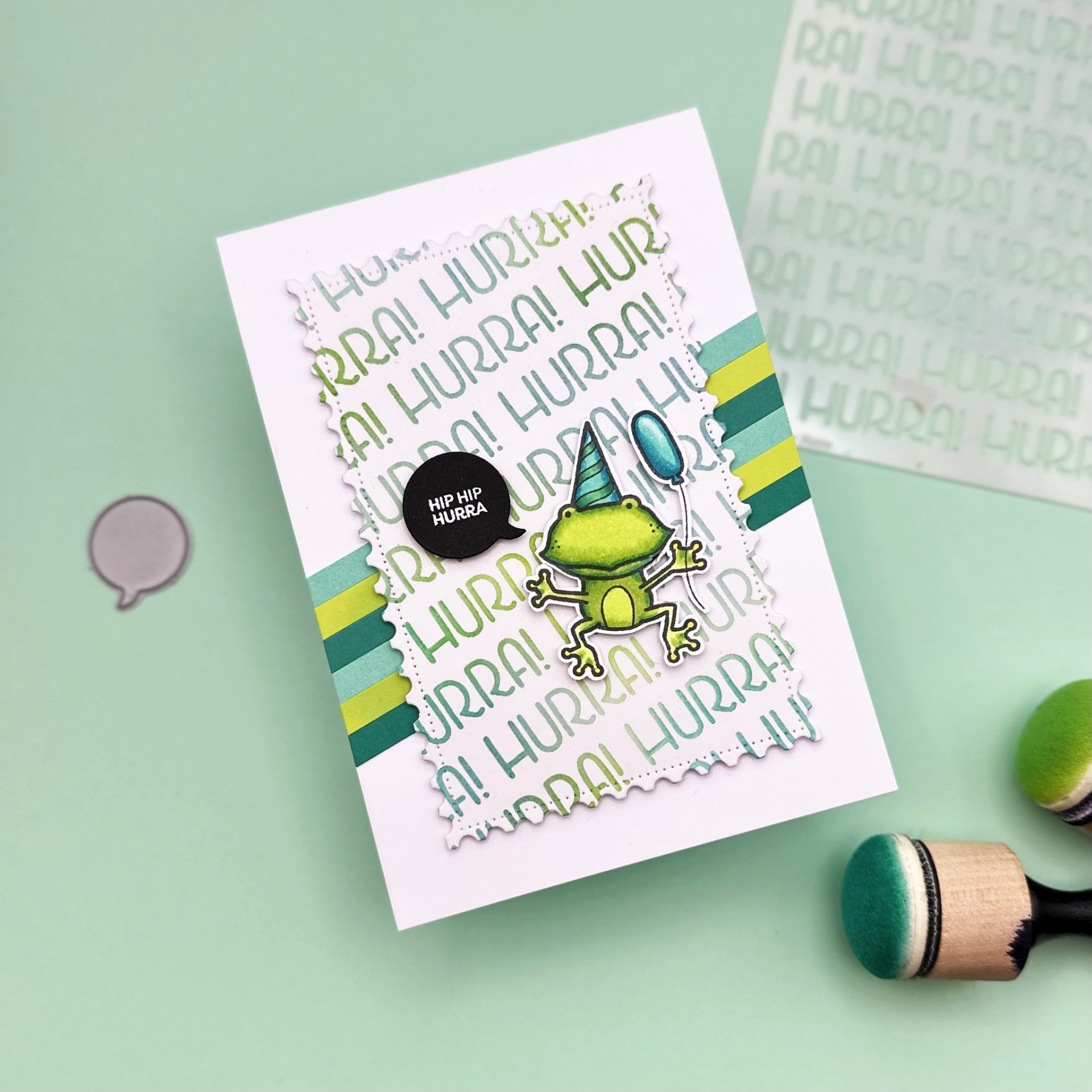 Stencil: Hurra | SW12138