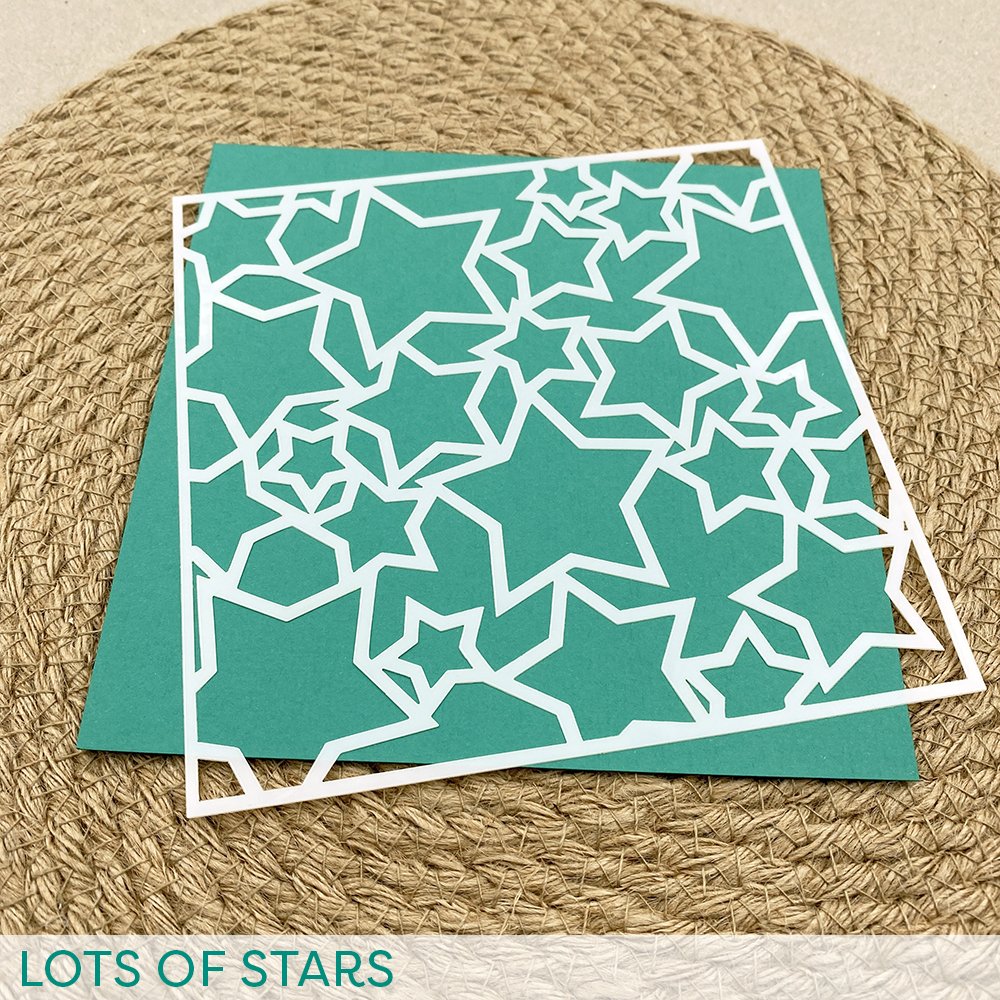 Stencil: Lots of Stars Stencil | SW10322